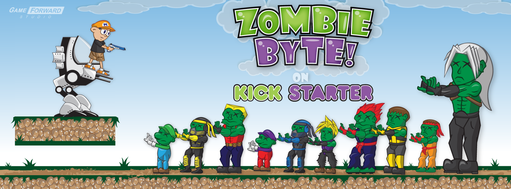 Zombie Byte! Kickstarter under way – Zombie Apocalypse Monthly