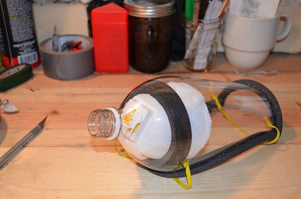 DIY or Die Trying – soda bottle gas mask – Zombie Apocalypse Monthly